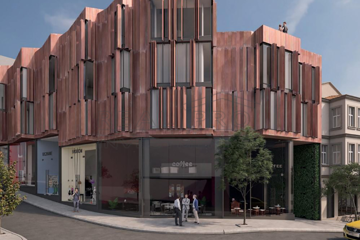 New low-rise residential complex in Beyoğlu, Istanbul